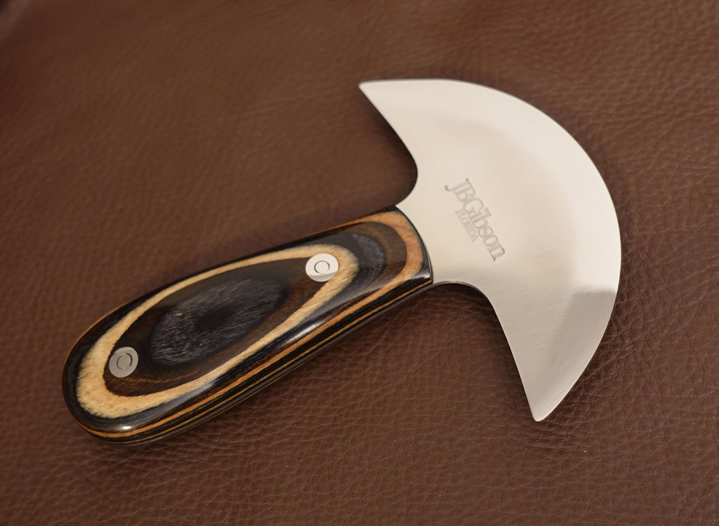 Gibson Traditional Round or Head Knife – Gibson Leather